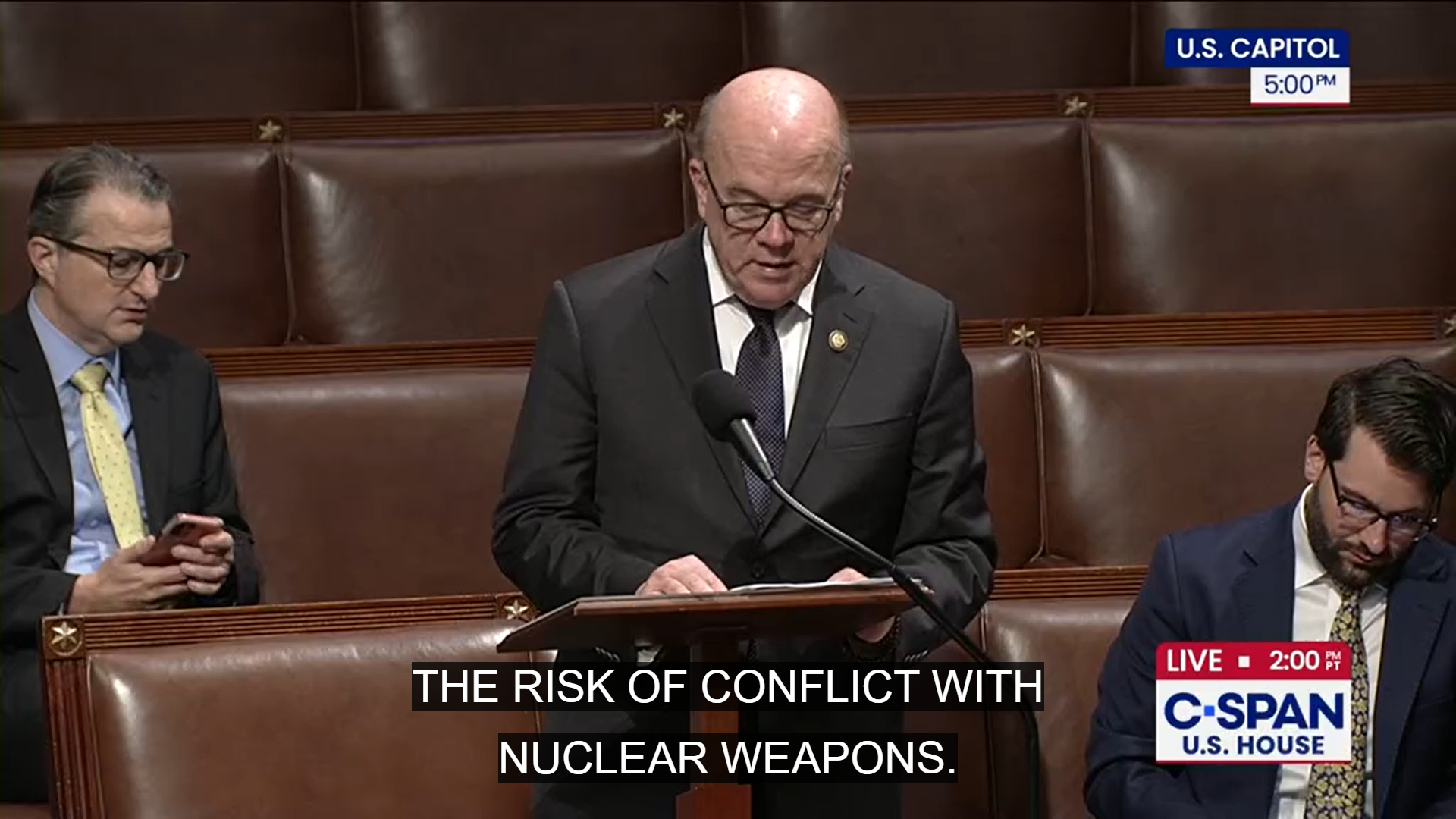 Congress speaks out for nuclear disarmament – Warheads to Windmills
